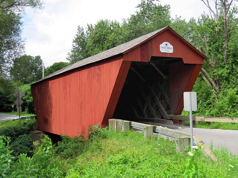 1849 Cooley Covered Bridge in Rutland County, Vermont